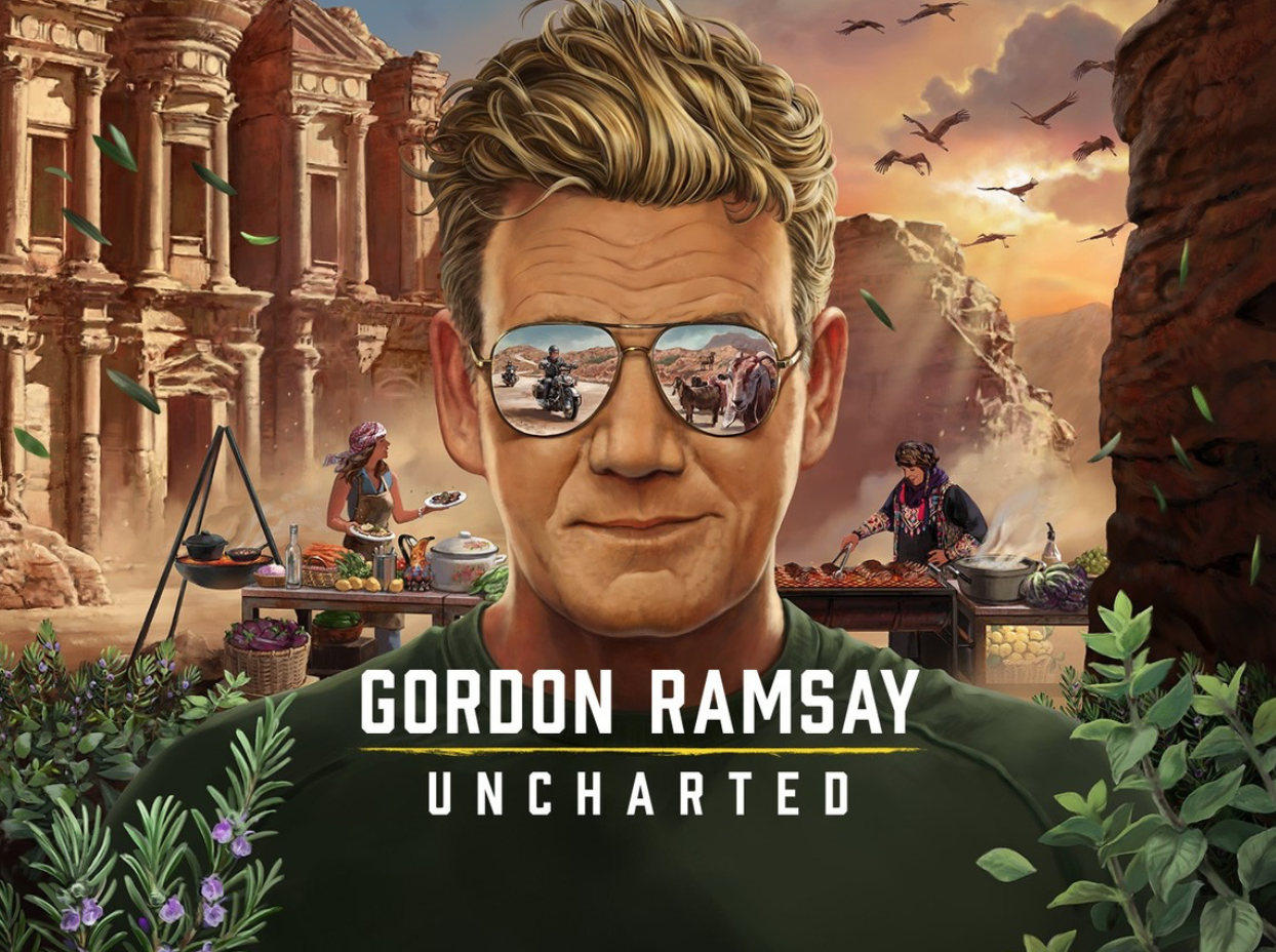 Chef Gordon Ramsay Films 'Uncharted' Episode in Jordan